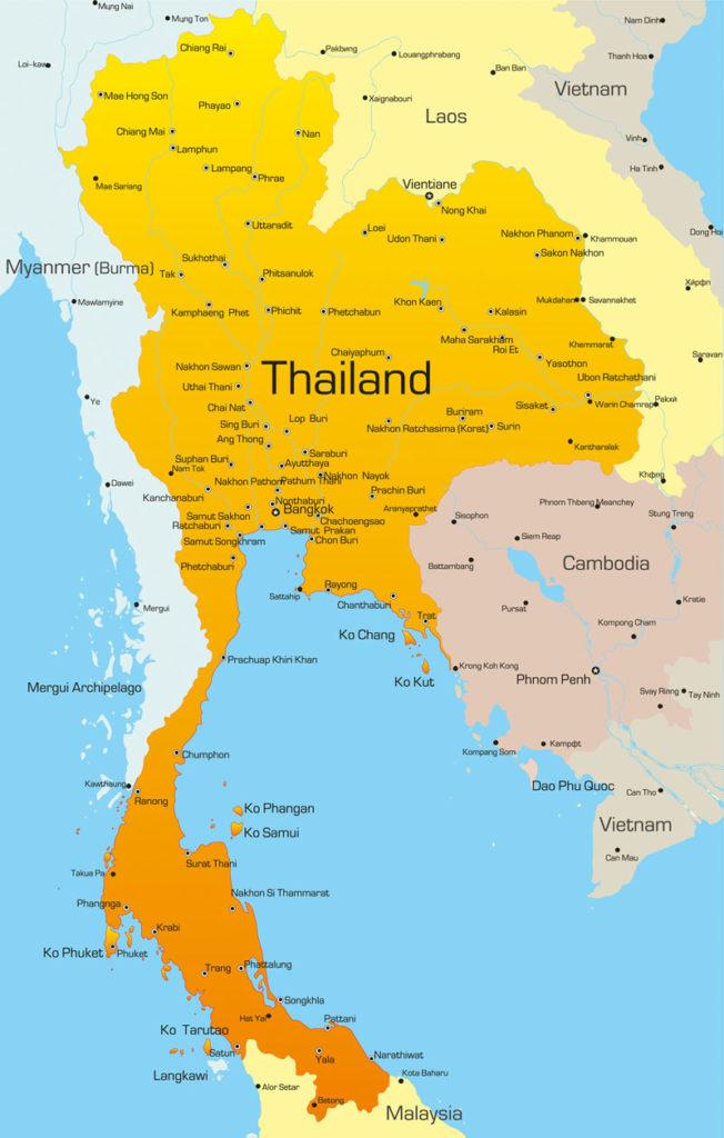 dmc-thailand-map - DMC Professionals - Destination Management Companies ...