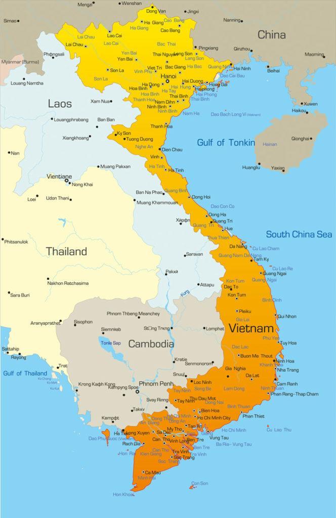 dmc-vietnam-map - DMC Professionals - Destination Management Companies ...